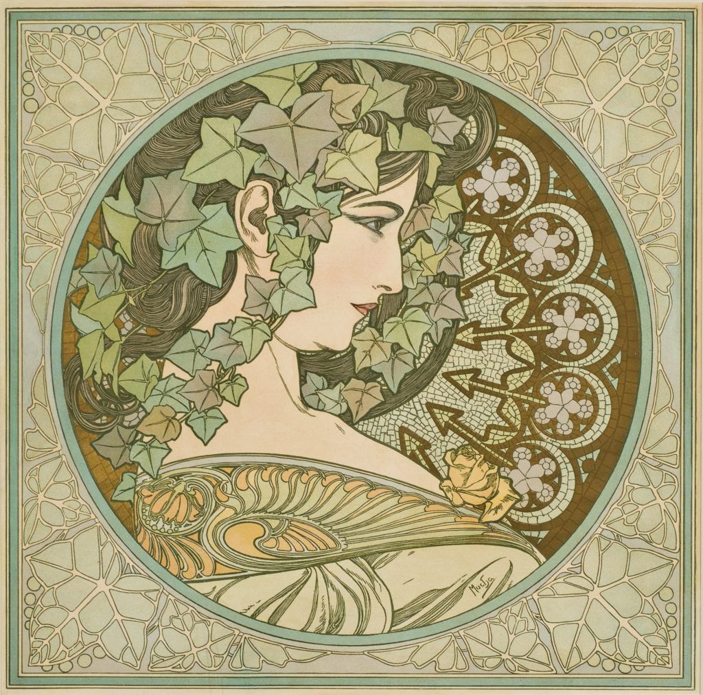 Alphonse Mucha artwork for sale at Christopher Clark Fine Art